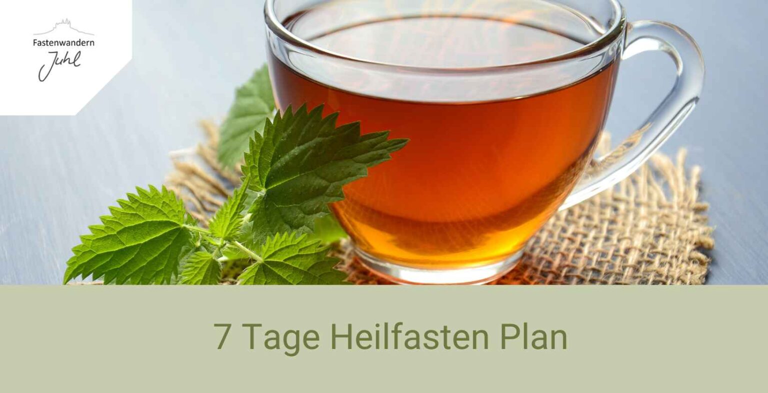 Heilfasten Plan für 7 Tage - Anleitung inkl. PDF - Fastenwandern-Juhl.de